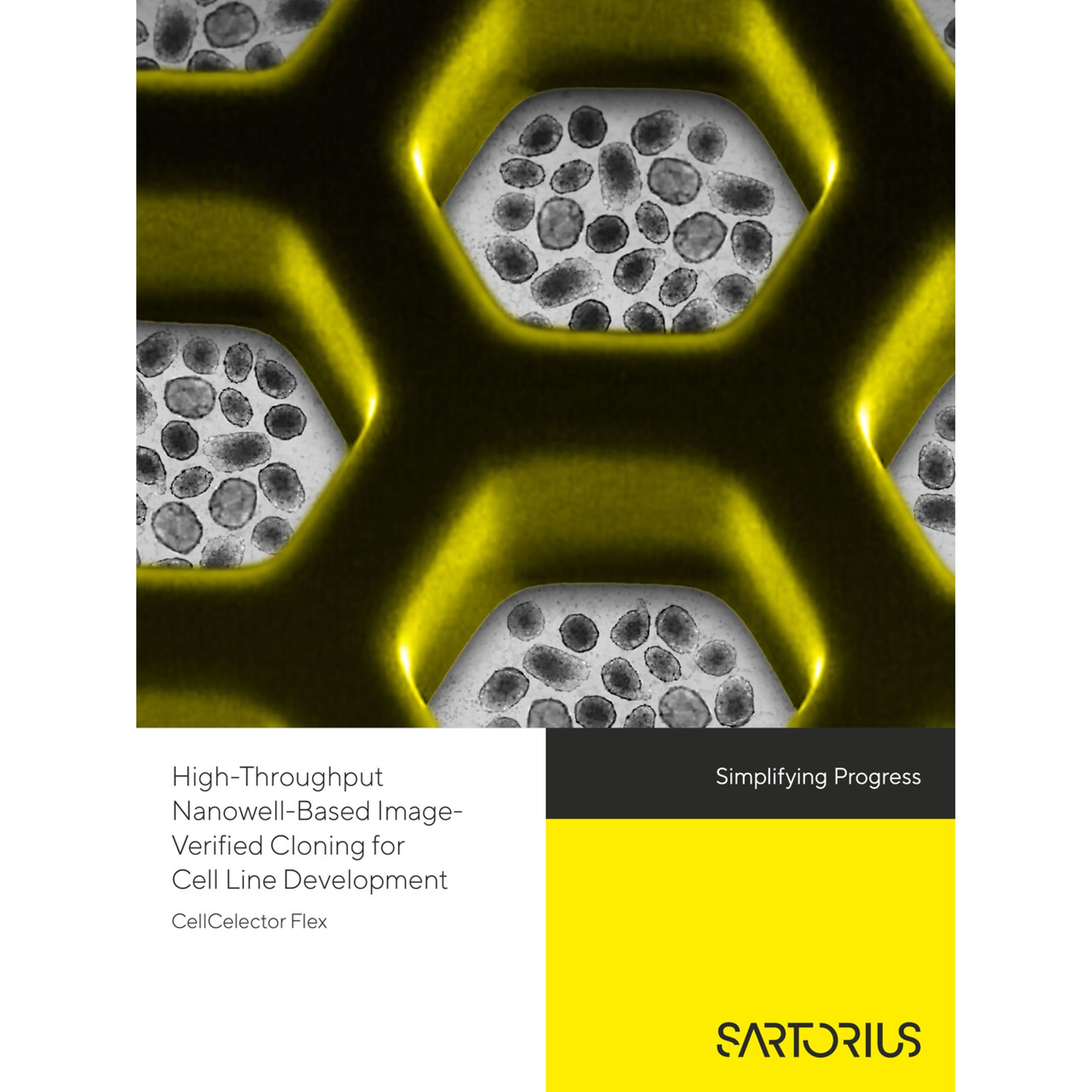 CellCelector Flex: 基于纳米孔阵列和图像验证的高通量克隆筛选应用指南 | Sartorius