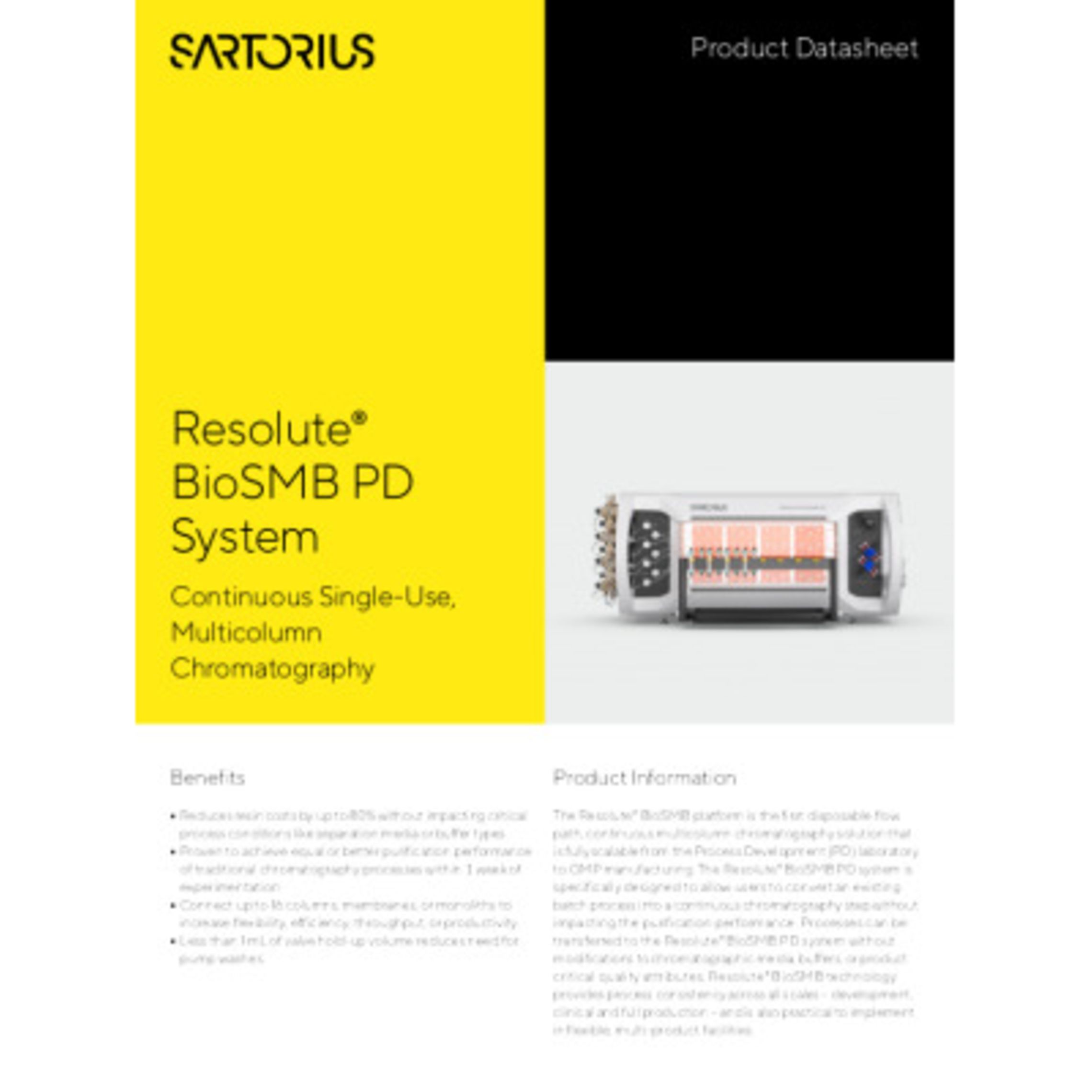 数据表：RESOLUTE® BIOSMB | PD