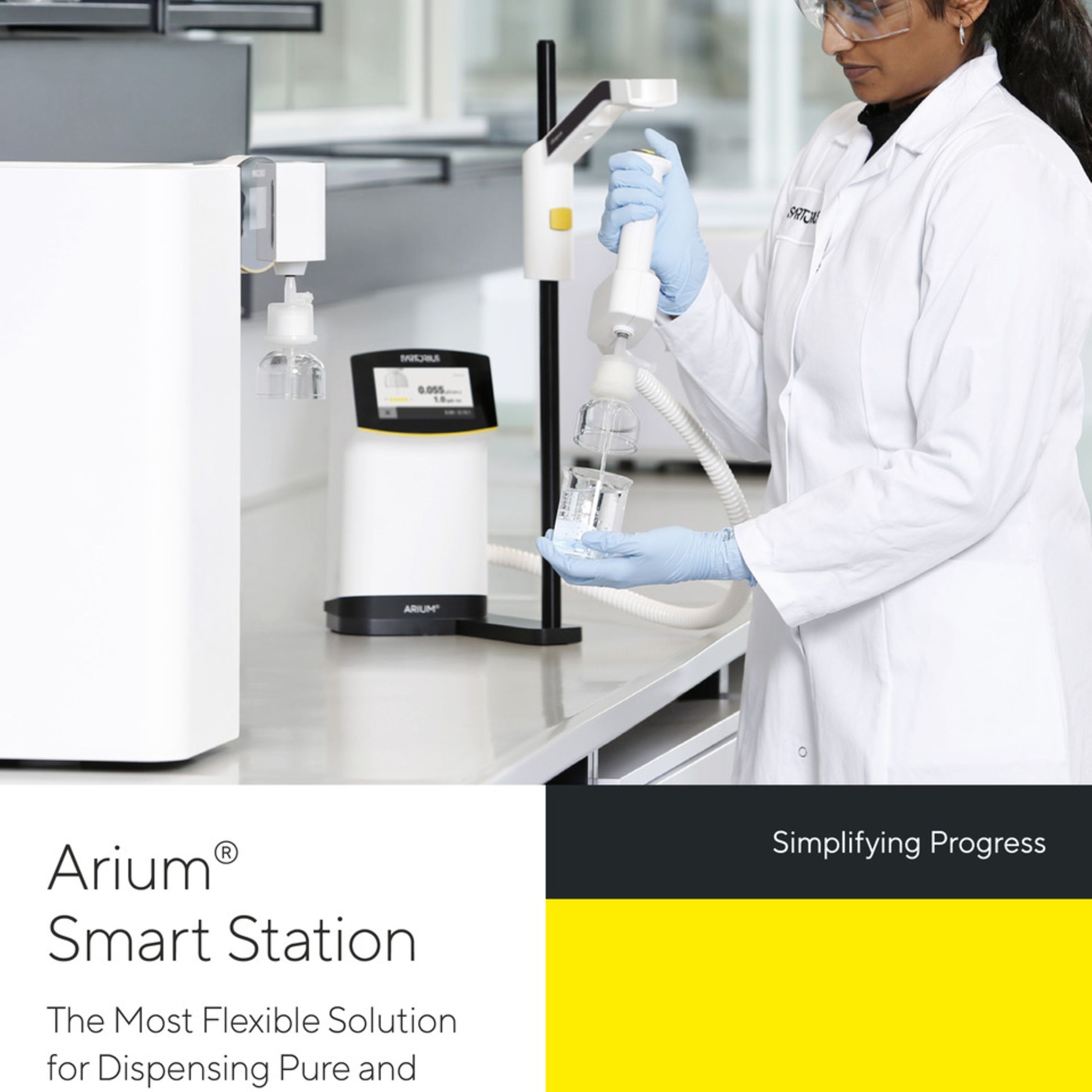 Arium® Smart Station - The Most Flexible Solution for Dispensing Pure ...