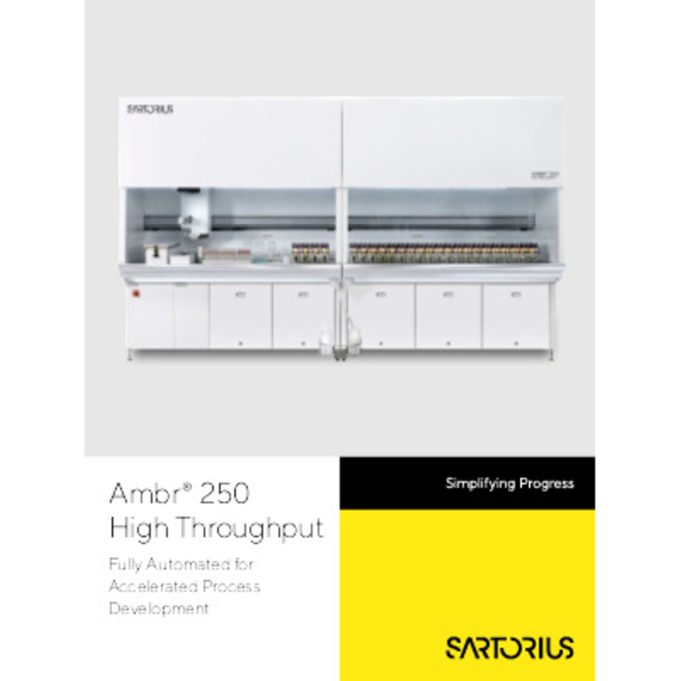 手册：Ambr® 250高通量-英文版本