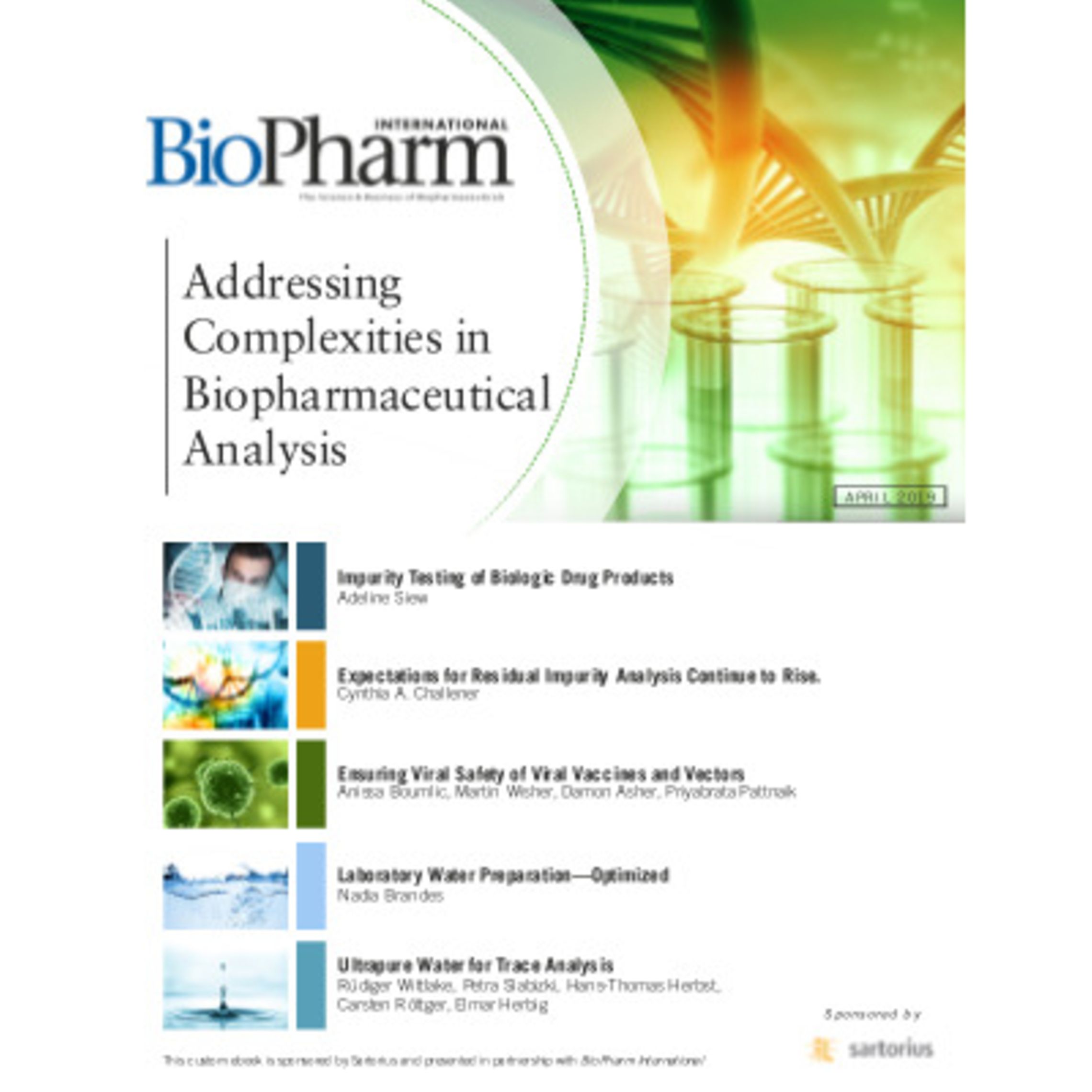Addressing Complexities in Biopharmaceutical Analysis Thank You